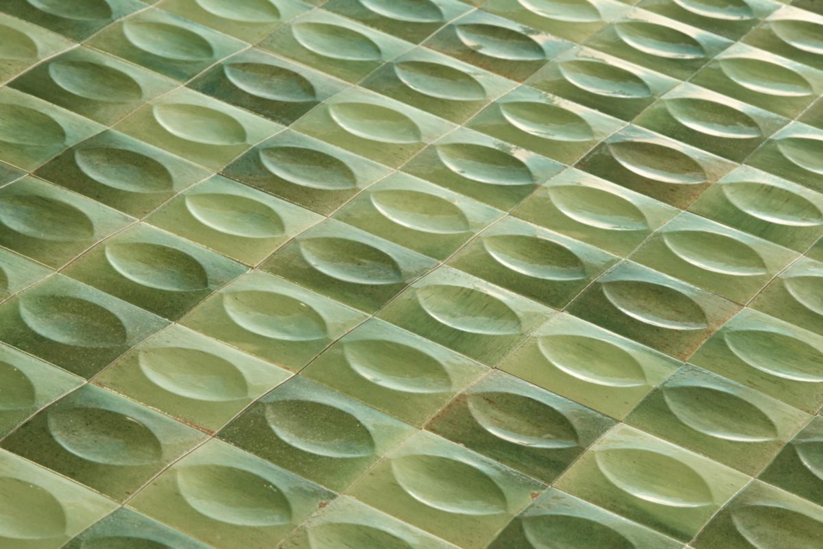 RAGNO - Grès cérame émaillé Ragno Gleeze giada Structuré egg glossy 10 ...