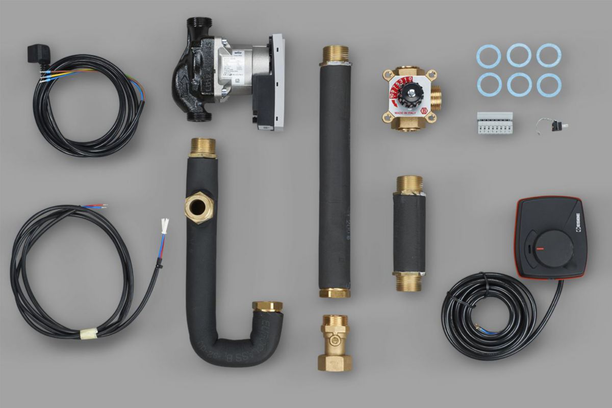 ATLANTIC PAC ET CHAUDIERE - Kit 2 zones Loria duo Réf 076446 | Cedeo