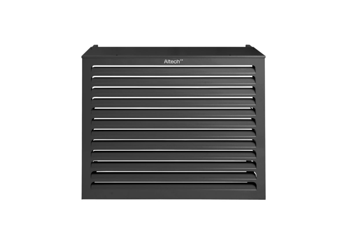 ALTECH - Cache climatisation ALTECH 90x70x50cm anthracite 7016 | Cedeo