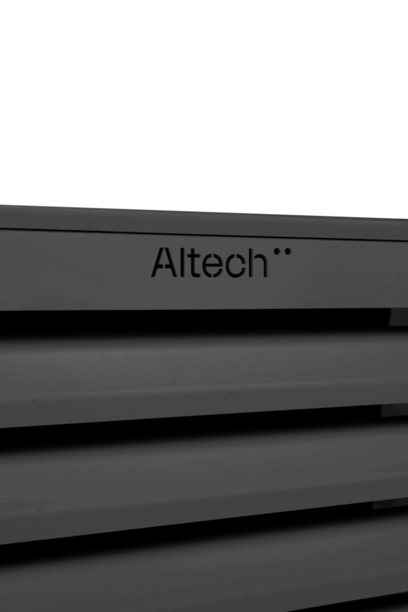 ALTECH - Cache climatisation ALTECH 90x70x50cm anthracite 7016 | Cedeo