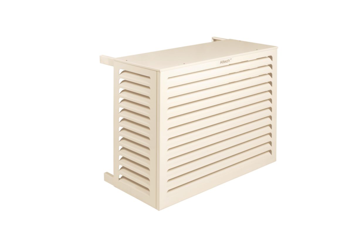 ALTECH - Cache climatisation ALTECH 90x70x50cm crème 9001 | Cedeo