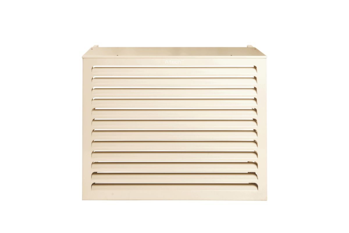 ALTECH - Cache climatisation ALTECH 102x107x55cm crème 9001 | Cedeo