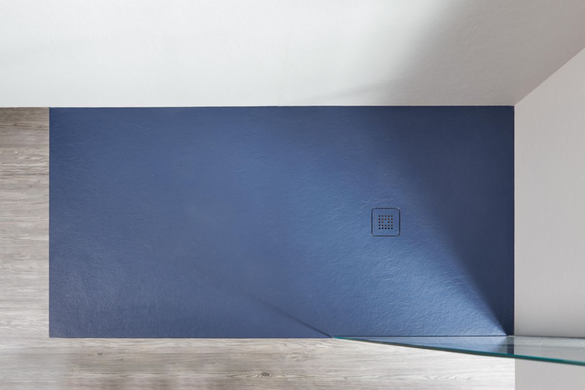 ACQUABELLA CONSTRUPLAS - Receveur de douche BASE SLATE 100 BLANC ...