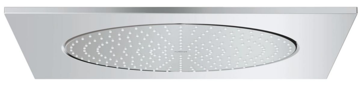 GROHE - Plafonnier douche 1 jet Rainshower F-Series 20" Chromé 27286000 ...