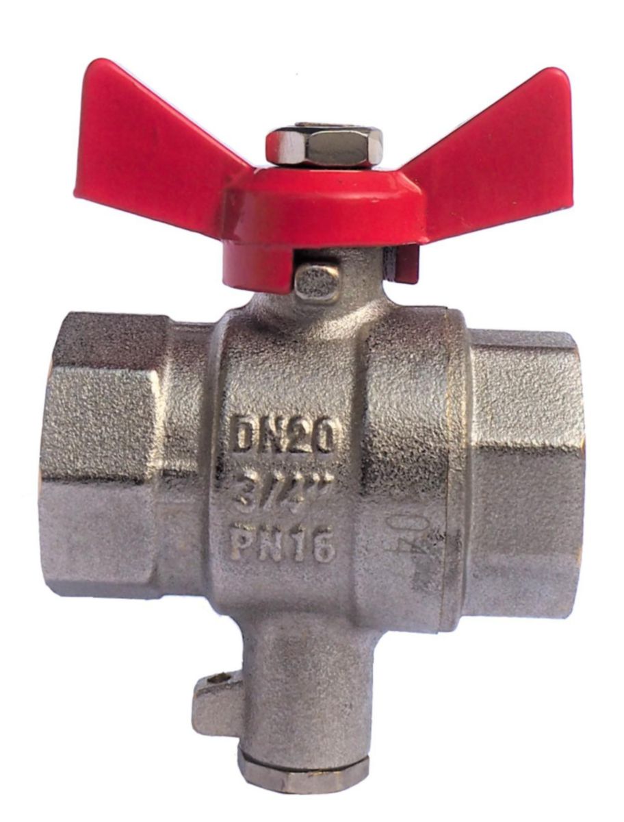 GRK - Vanne double femelle 20x27 porte sonde réf. 444-8G | Cedeo