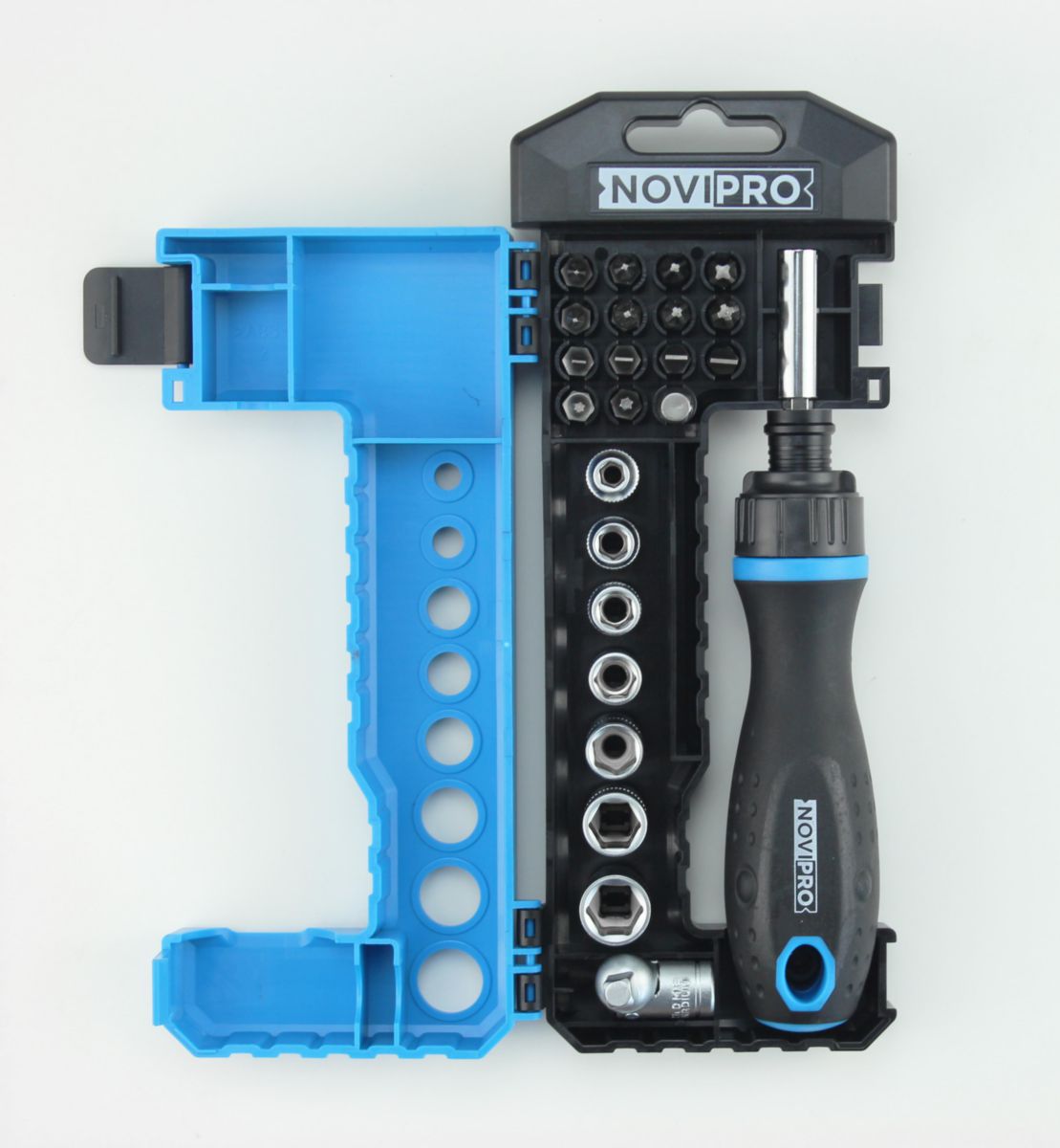NOVIPRO - Kit de serrage à cliquet 25 pièces Novipro | Cedeo