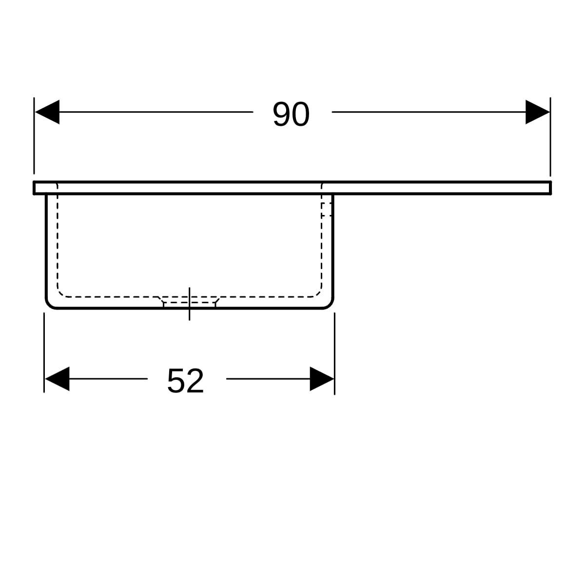 GEBERIT - Evier à encastrer BYBLOS 1 cuve de 90 cm, en céramique ...
