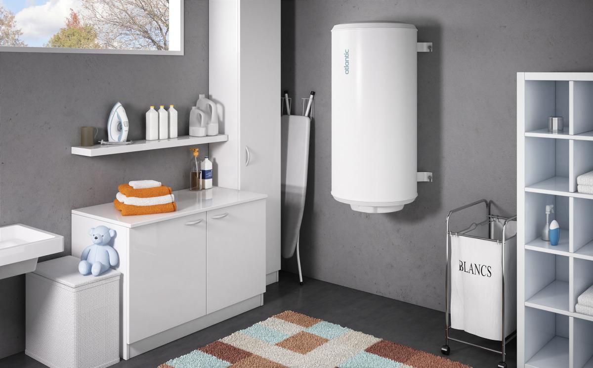 ATLANTIC ELECTRIQUE - Chauffe-eau électrique CHAUFFEO 50 litres à ...