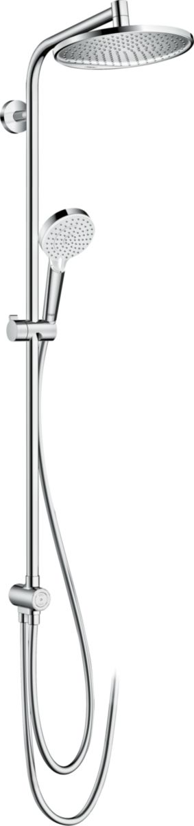 HANSGROHE - Showerpipe Crometta S 240 1 jet Reno EcoSmart Réf. 27270000 ...