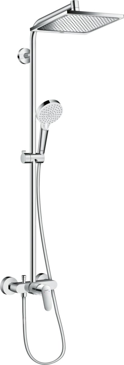 HANSGROHE - Colonnne douche Crometta E 240 1 jet mitigeur mécanique ...