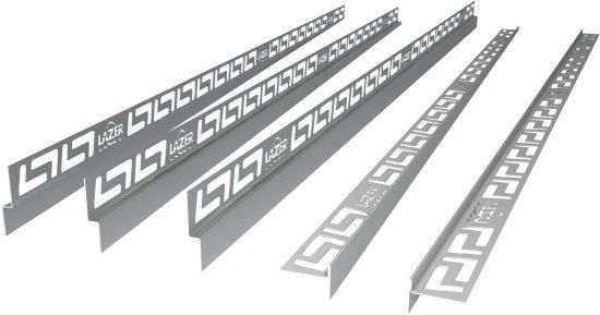 LAZER - Profilé biseau sol/sol côté droit réf 380090 | Cedeo