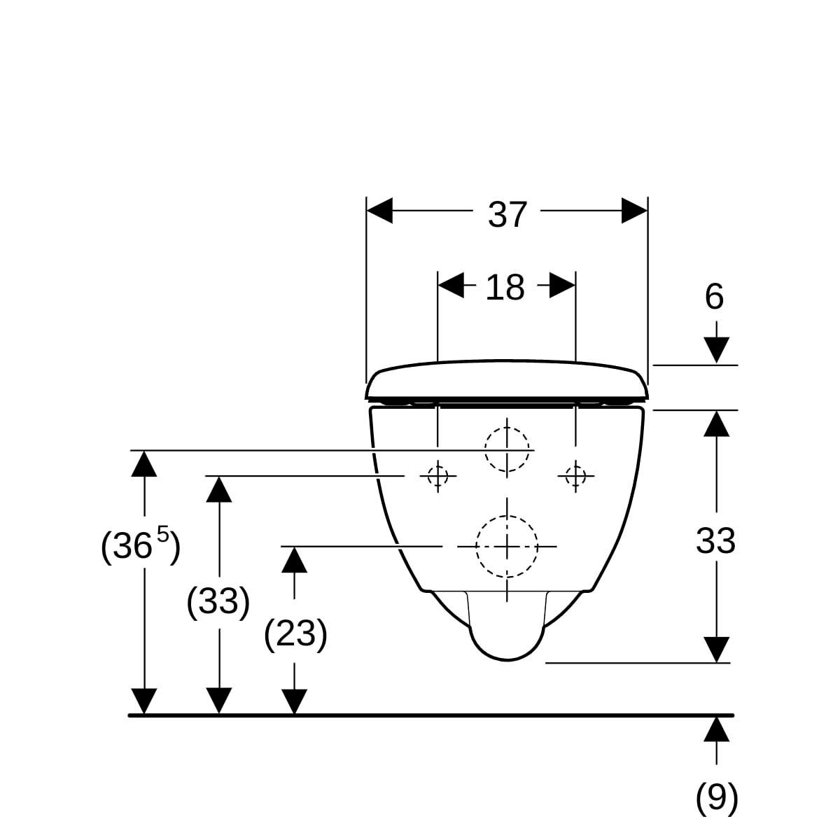 GEBERIT - Pack WC suspendu GEBERIT RENOVA Compact sans bride avec abattant frein de chute ...