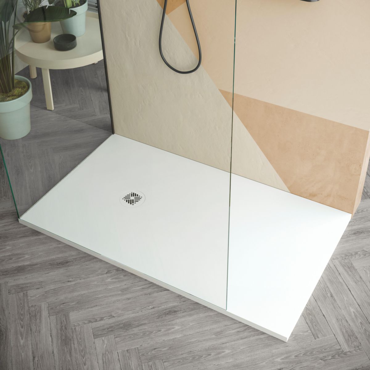 HIDROBOX - Receveur Neo Plus Scene Lisse 90x130 couleur: Blanc | Cedeo