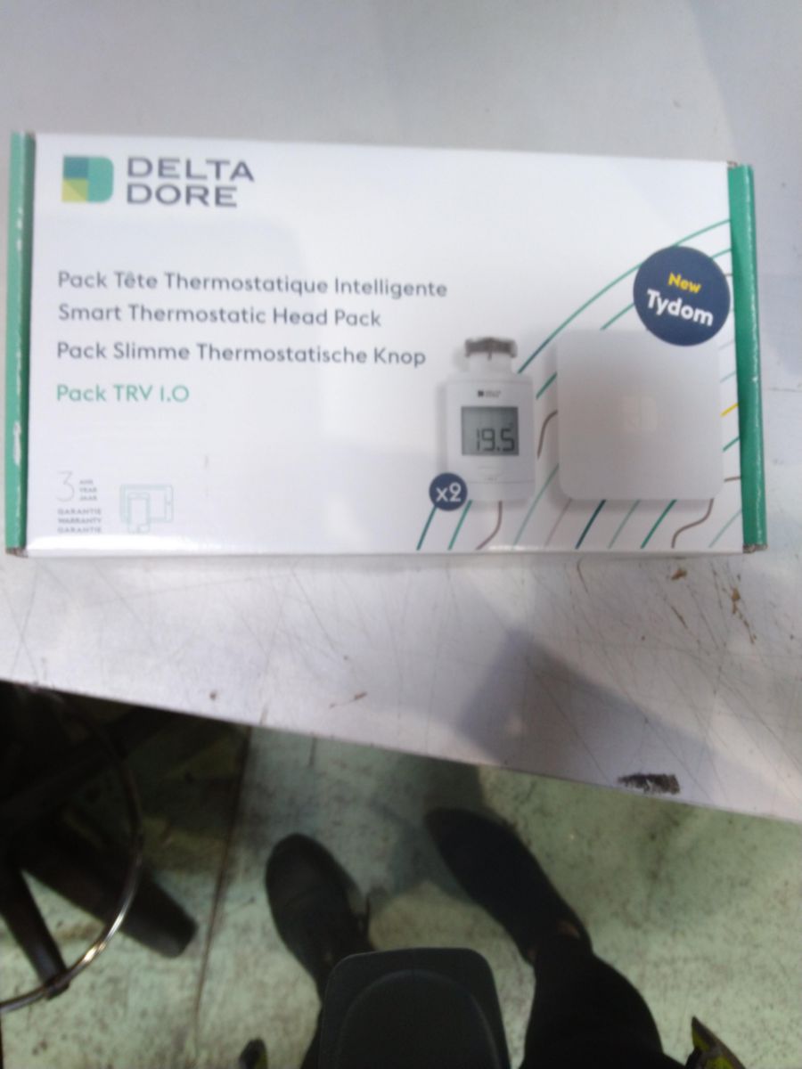 DELTA DORE - Pack TVR 1.0 connecté radio têtes thermostatiques ...