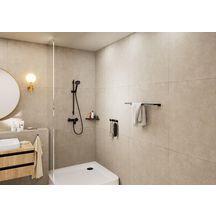 HANSGROHE - Set de douche Vernis Blend 2jet avec barre Unica 65 cm Noir ...