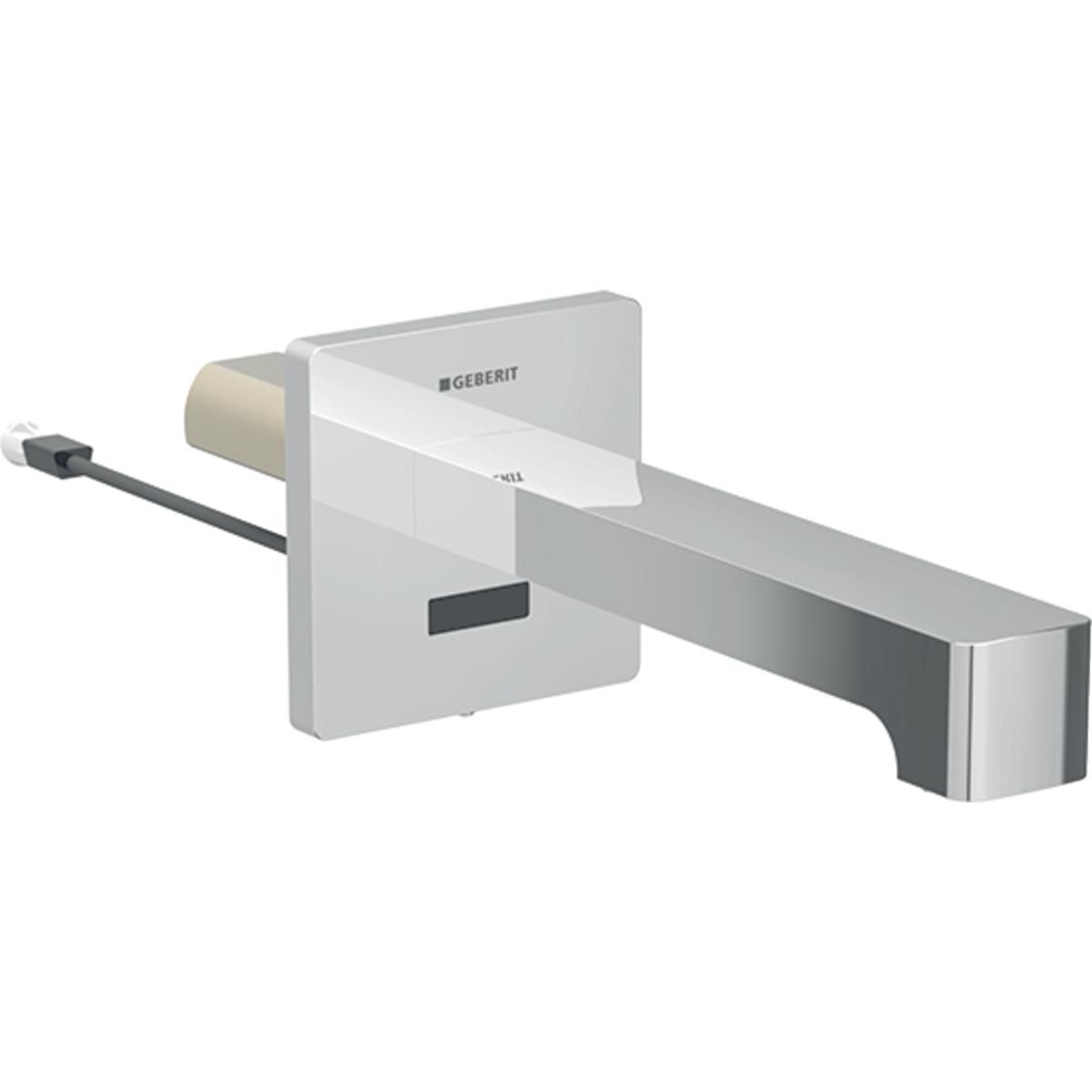 GEBERIT - Robinetterie de lavabo Geberit Brenta montage mural, longueur ...