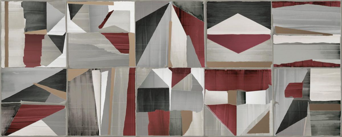 NAXOS - Faïence Naxos Timeless tortora fascia city décor 32 x 80,5 cm ...