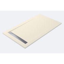 HIDROBOX - Receveur Line X Kromat Ardoise 110x140 couleur: Crema | Cedeo