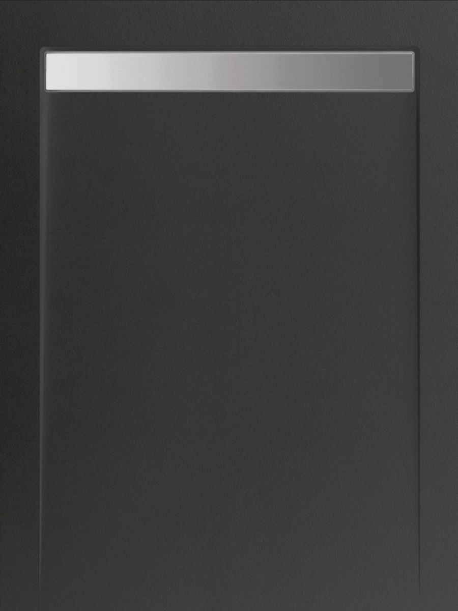 HIDROBOX - Receveur Line X Kromat Lisse 75x160 couleur: Graphite | Cedeo