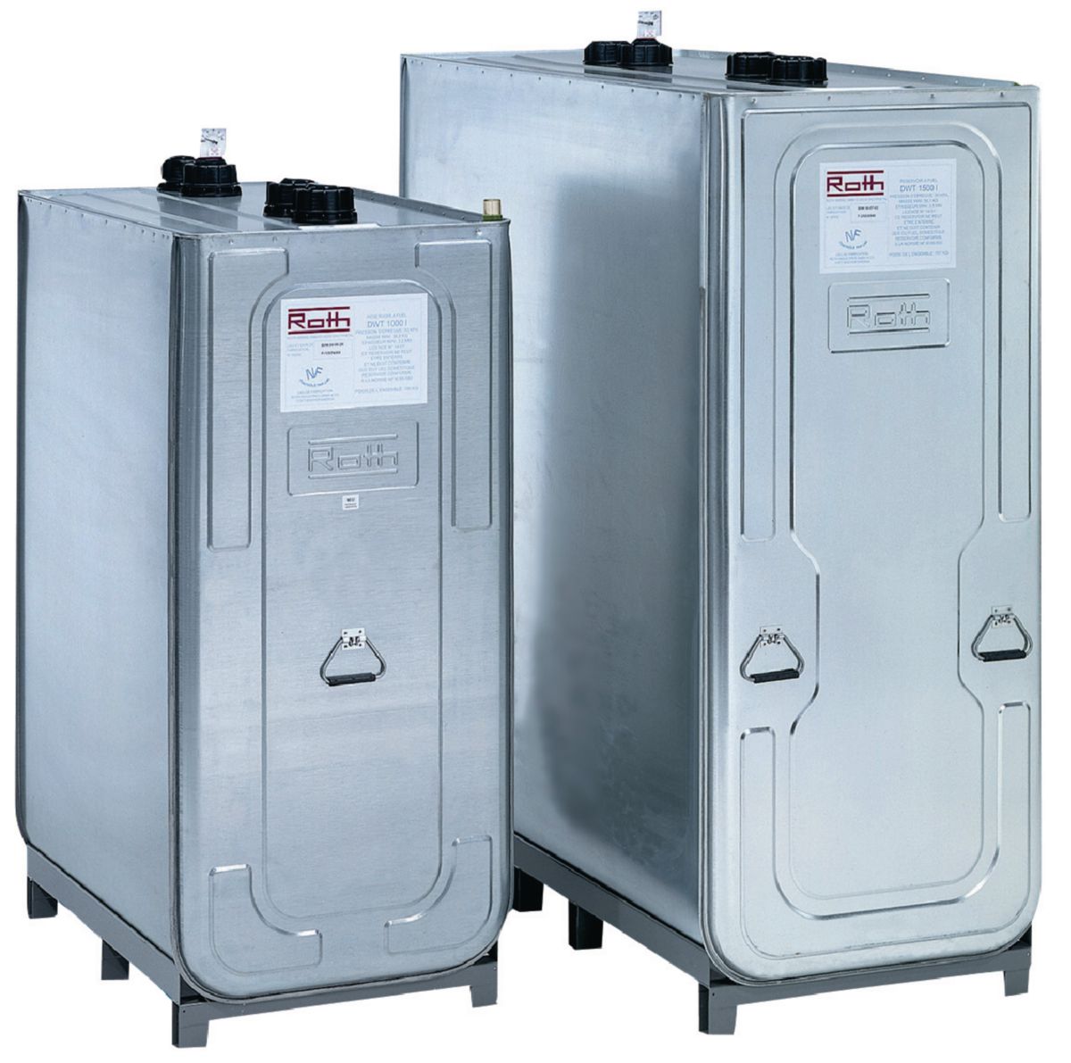 ROTH - Cuve fioul DWT 1000 litres avec cuve de rétention intégrée | Cedeo