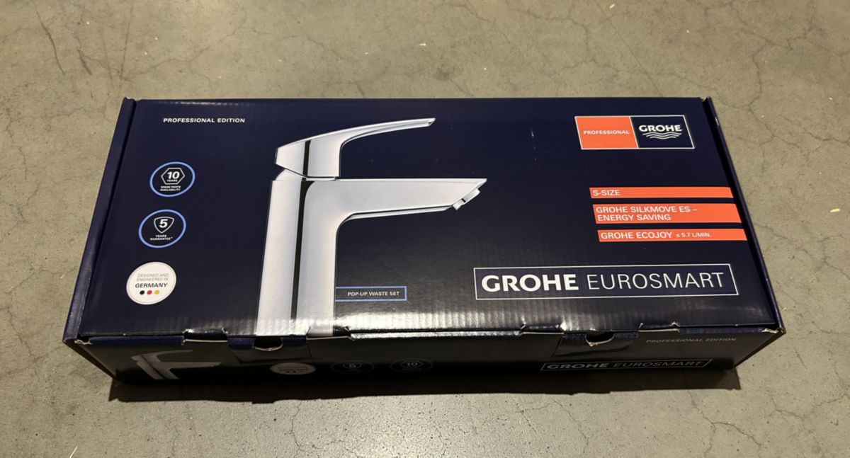 GROHE - Mitigeur lavabo Taille S Eurosmart Chromé GROHE Réf. 32926003 ...