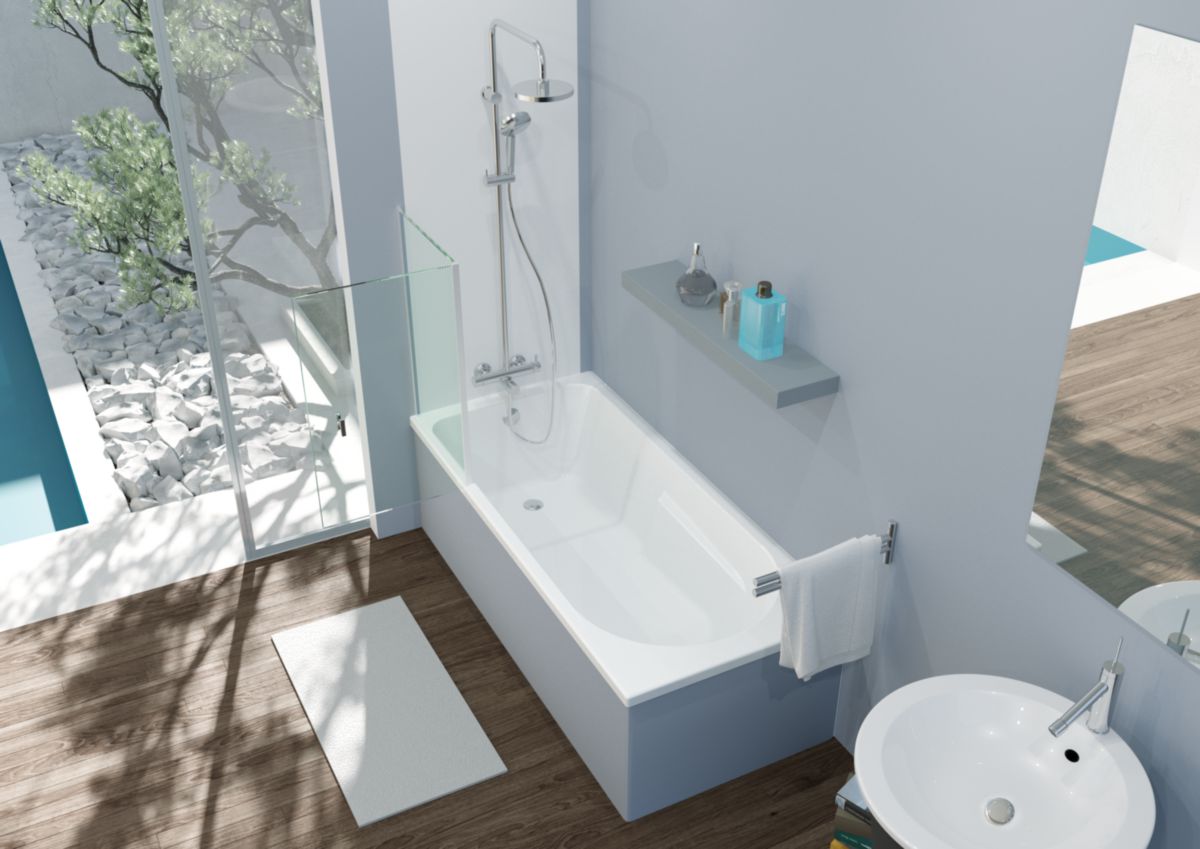 ALTERNA - Baignoire rectangulaire Alterna Concerto 3 180 x 80 cm ...