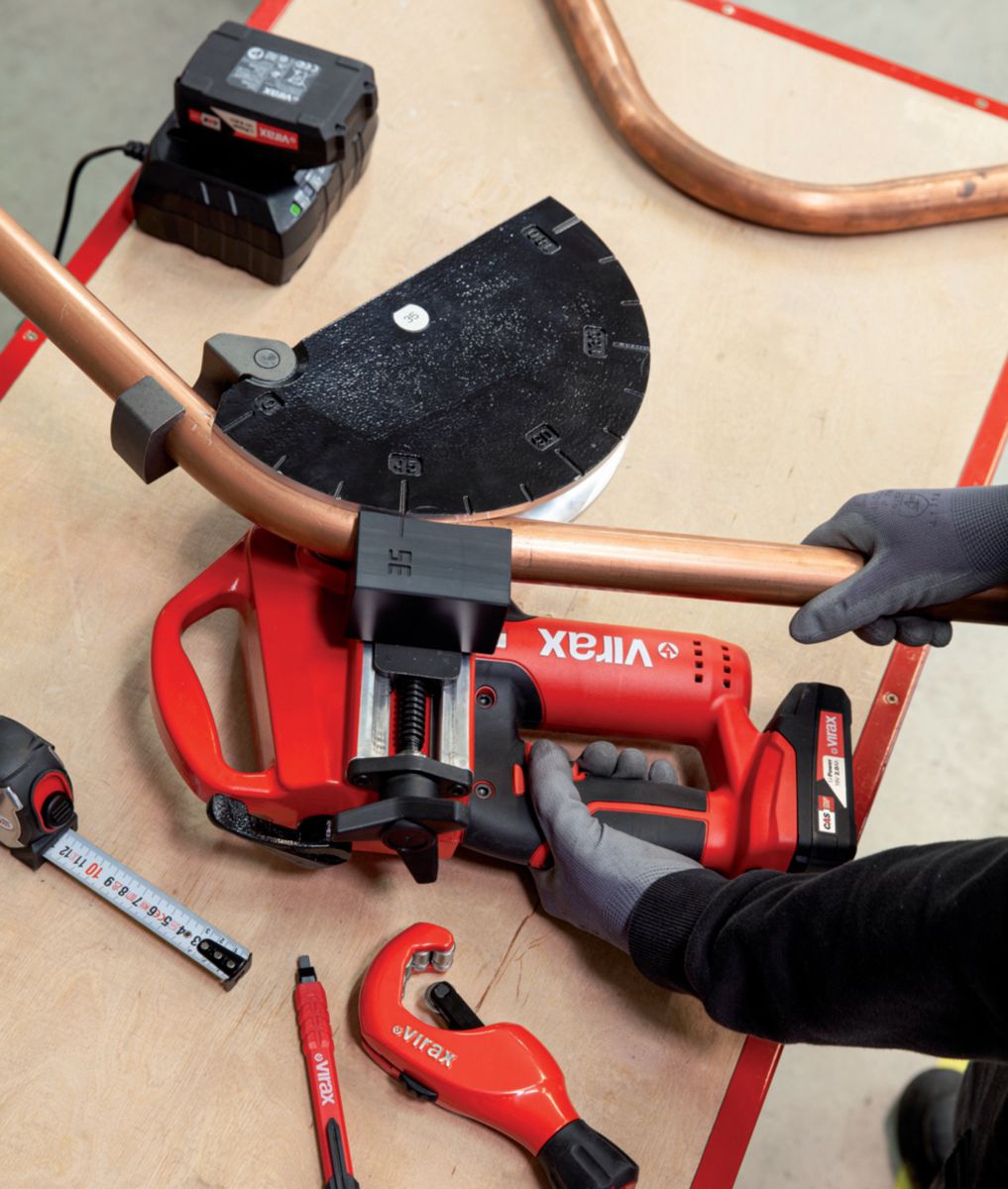 VIRAX - Cintreuse Eurostem III 18V 12-14-16-18-22mm Réf. 251874 | Cedeo