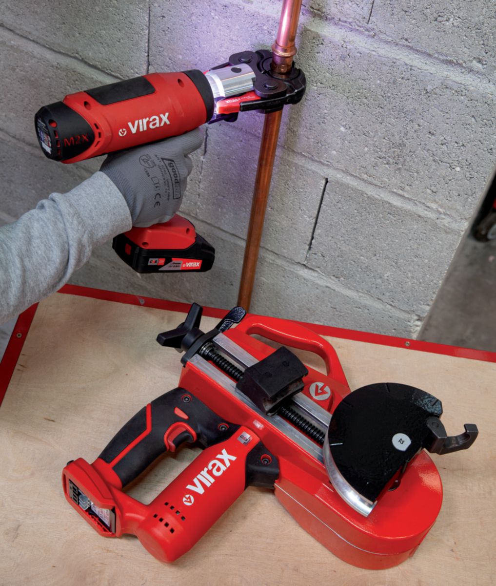 VIRAX - Cintreuse Eurostem III 18V 12-14-16-18-22mm Réf. 251874 | Cedeo