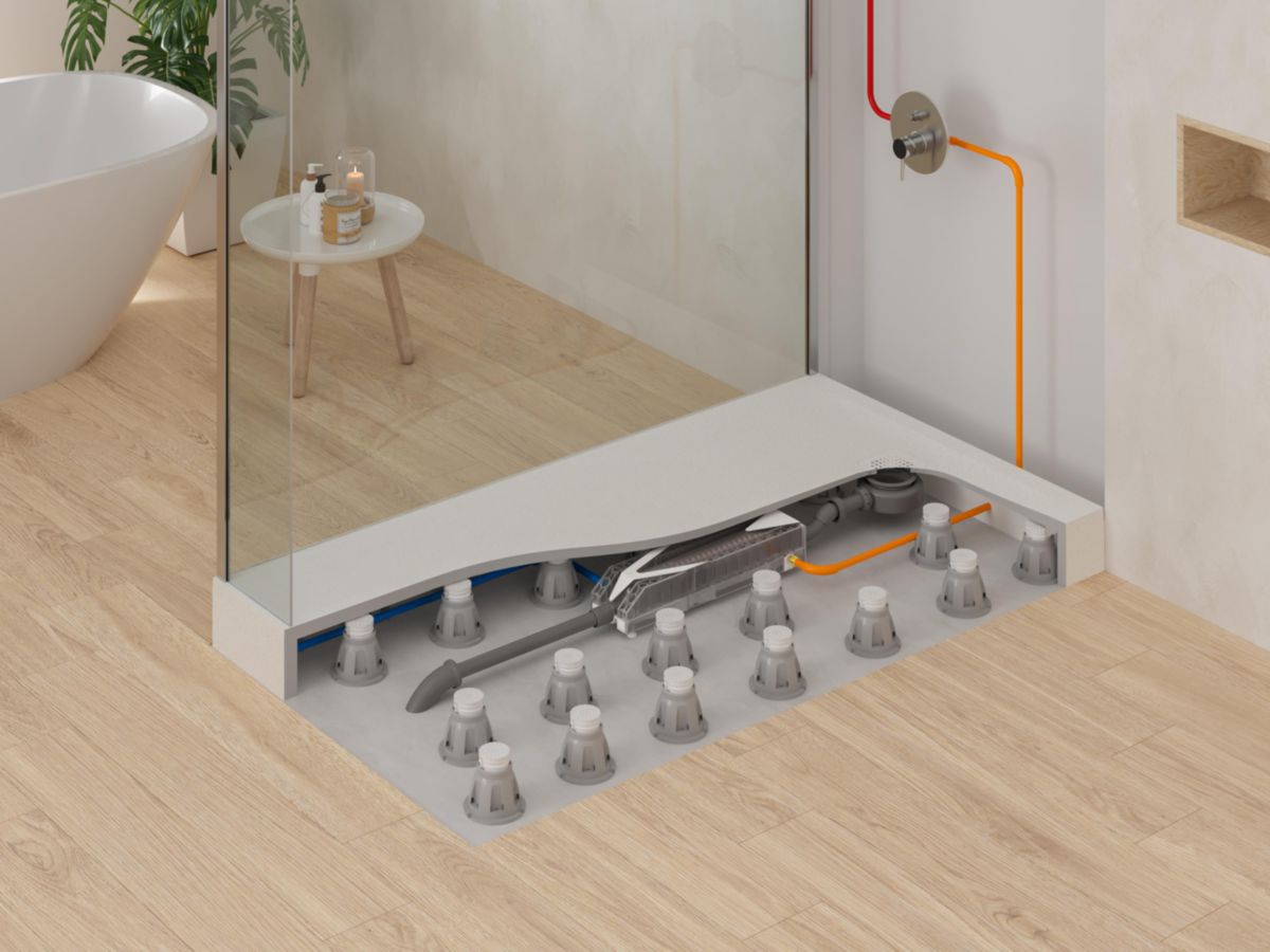 MC BATH - HERS SYSTEM 1, avec receveur de douche modèle Sperit modèle ...