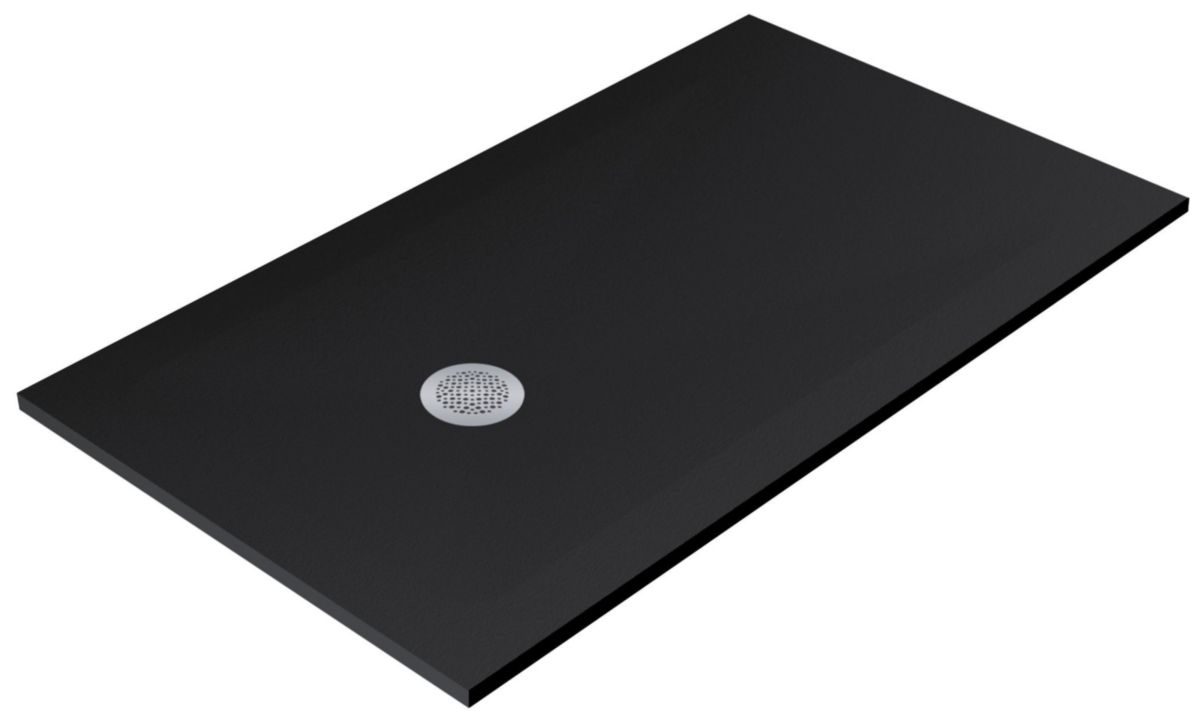 HIDROBOX - Receveur Neo Plus Kromat Lisse 100x100 couleur: Graphite | Cedeo