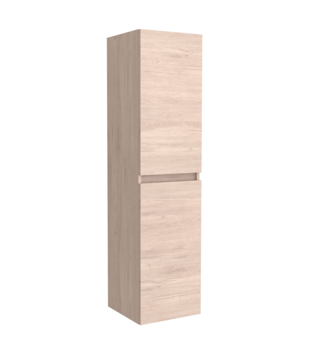 ALTERNA - Colonne Alterna 140 cm 2 portes Chêne Clair | Cedeo