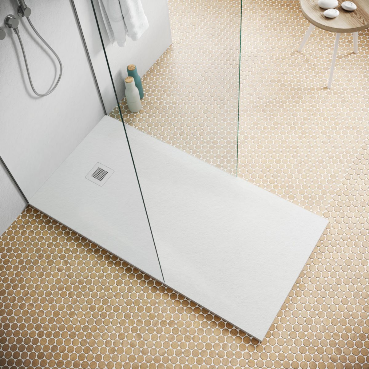 HIDROBOX - Receveur One Kromat Ardoise 90x160 Bianco Réf. SONS0486-BIA ...