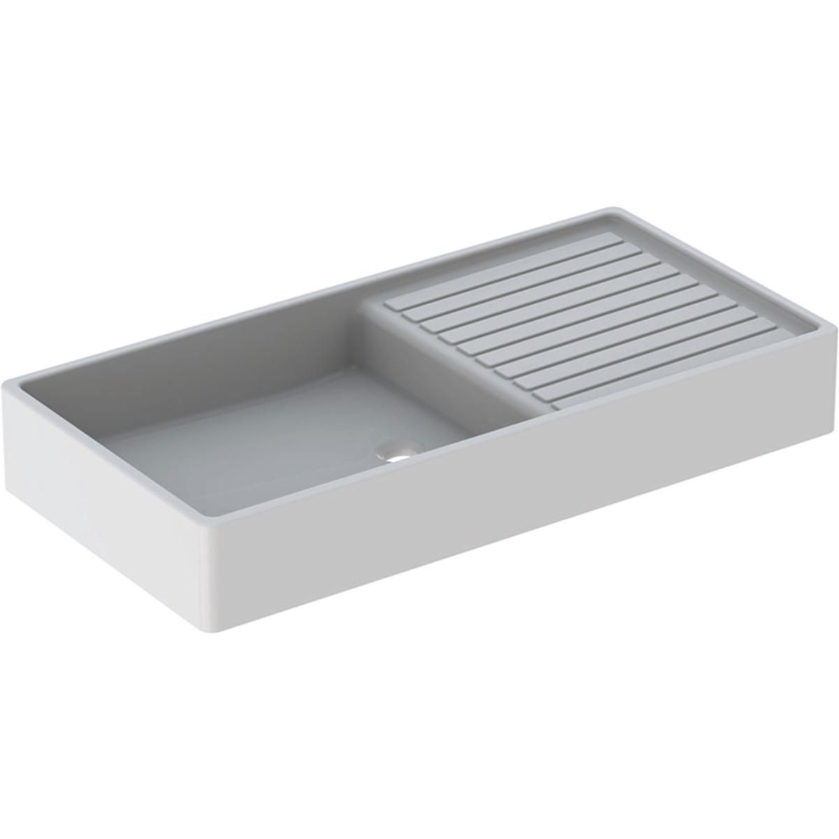 GEBERIT - Timbre d'office Publica avec égouttoir - 100 x 50 cm - sans ...