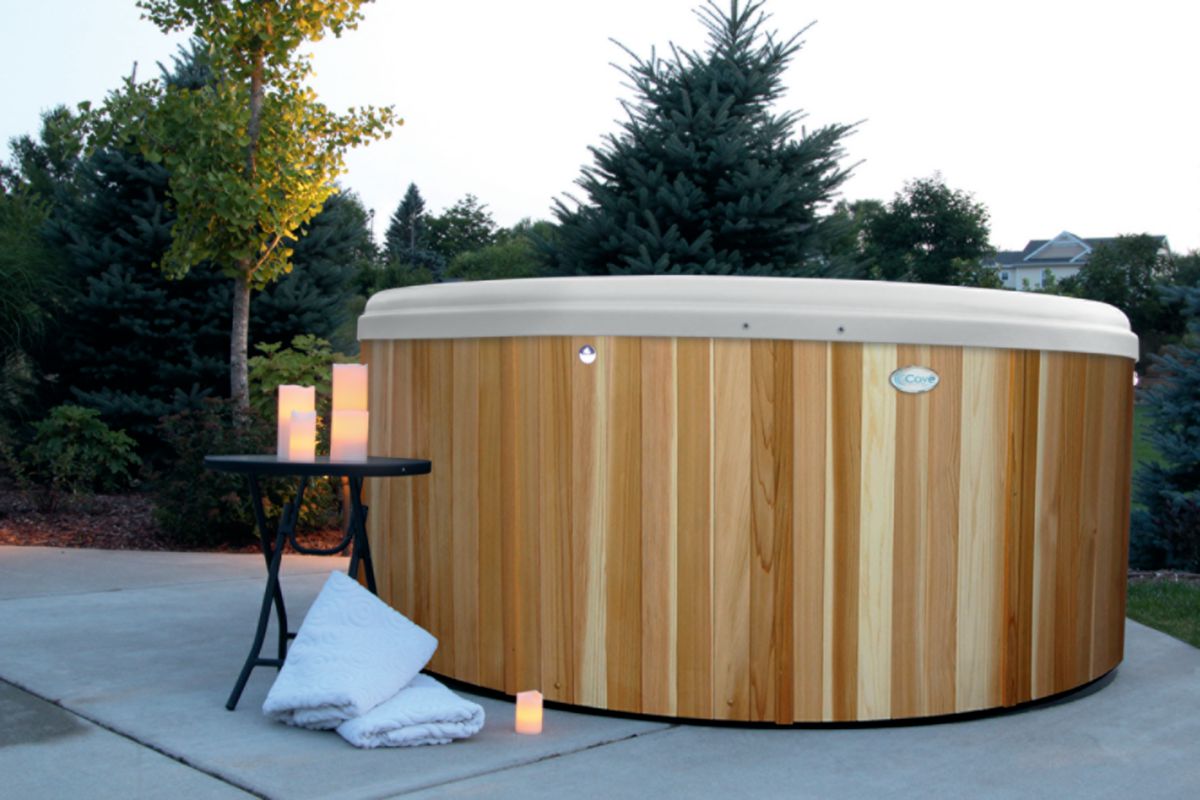 SCP - Spa impulse white sh/cedar/grey Réf. NRC-860-9016 | Cedeo