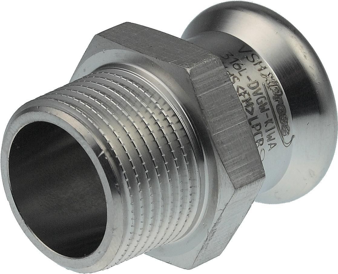 VSH - Raccord mixte avec filetage mâle 76,1x2 1/2 réf 6204759 | Cedeo