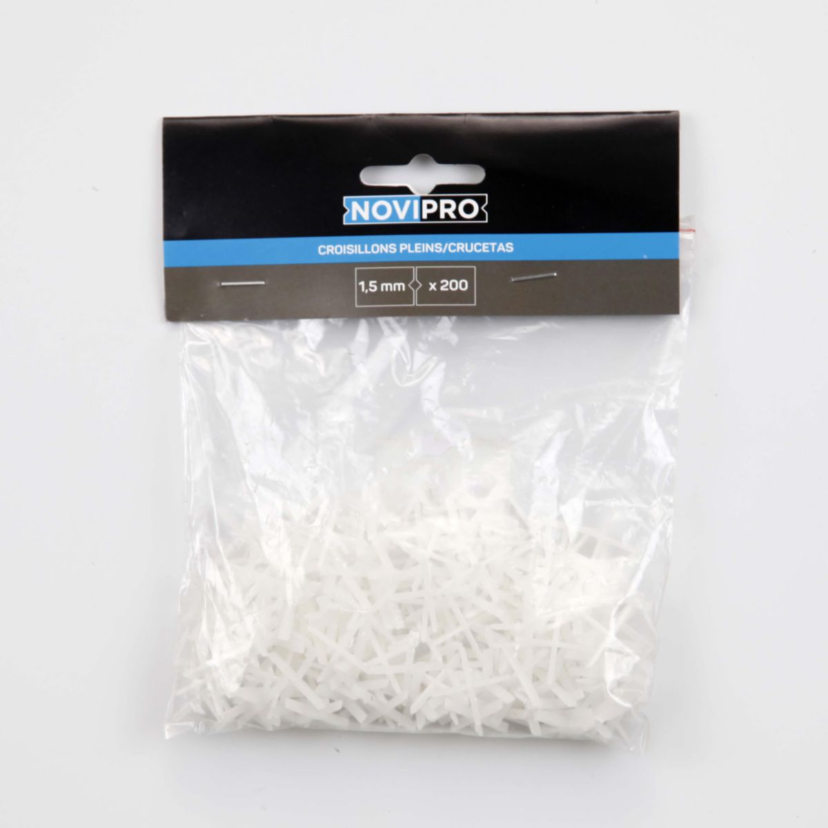 NOVIPRO - Croisillon plein de 1,5 mm sachet de 200 pièces Novipro | Cedeo