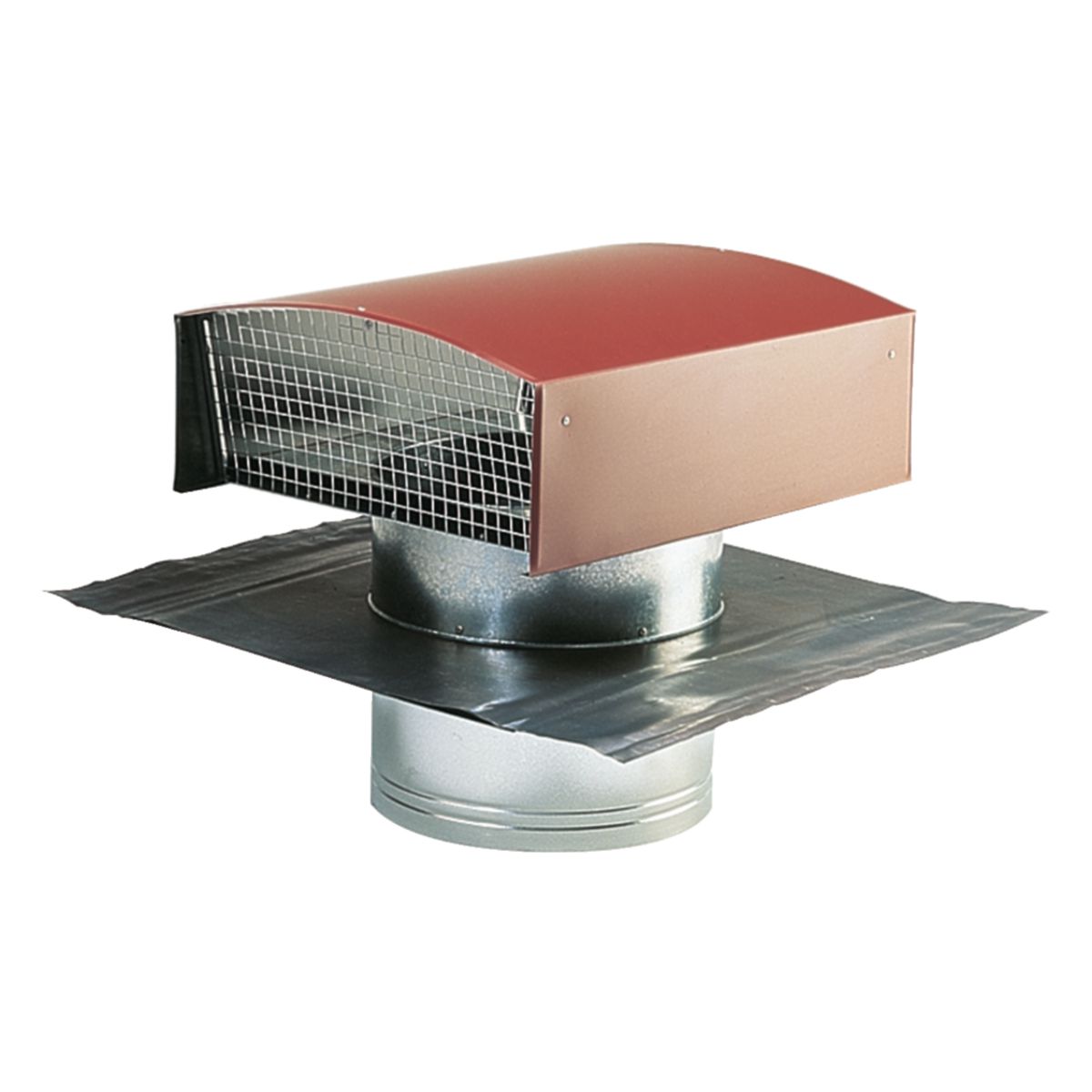ALDES - Sortie de toit standard en acier galvanisé pour rejet ou prise ...