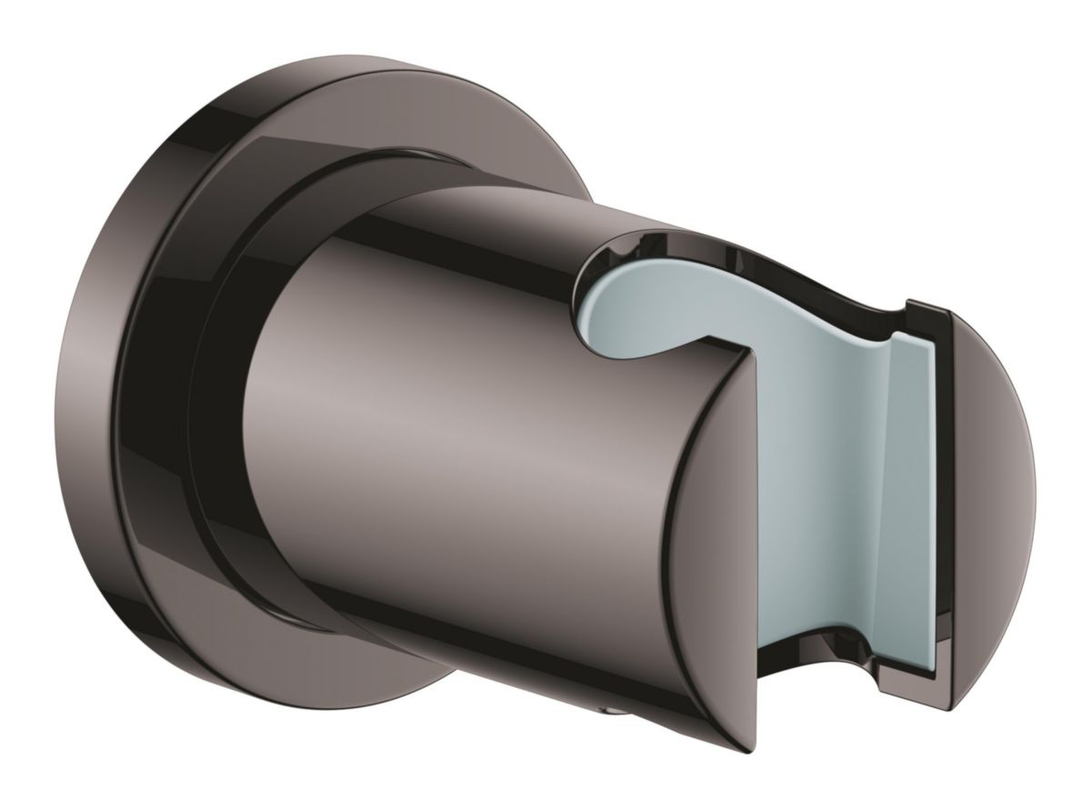 GROHE - Support mural pour douchette Rainshower Hard Graphite REF ...
