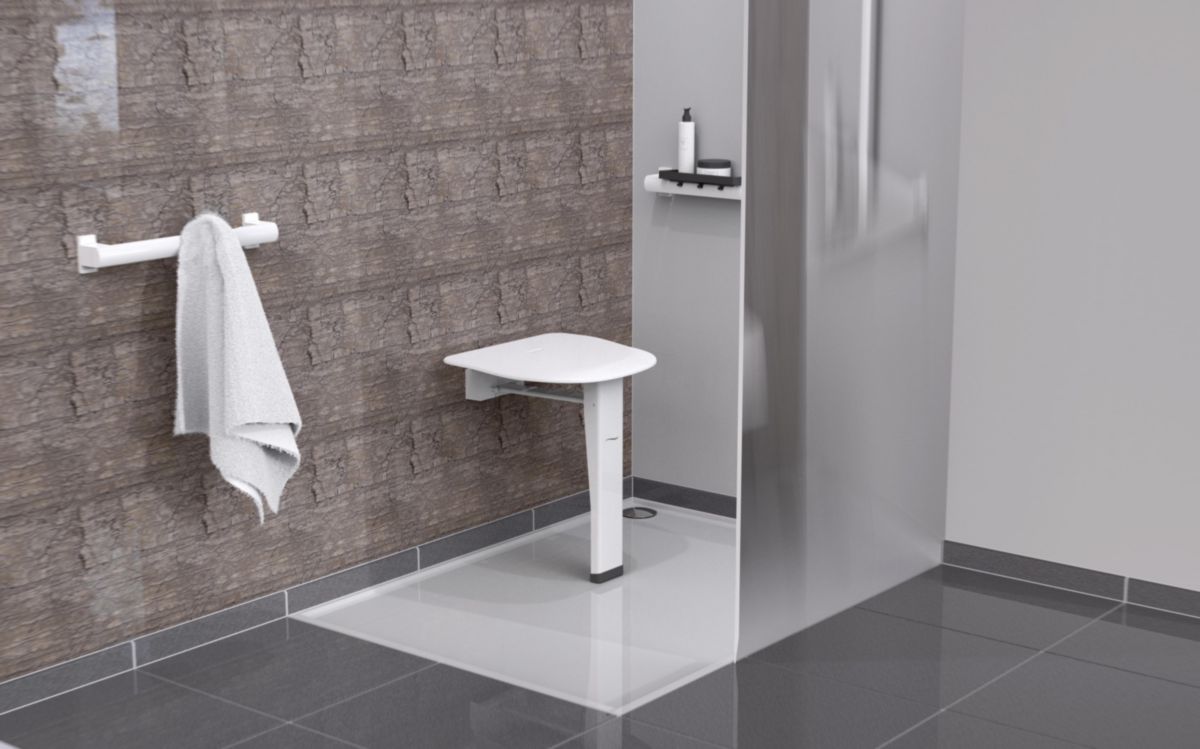 ALTERNA - Siège de douche Alterna Concerto blanc | Cedeo