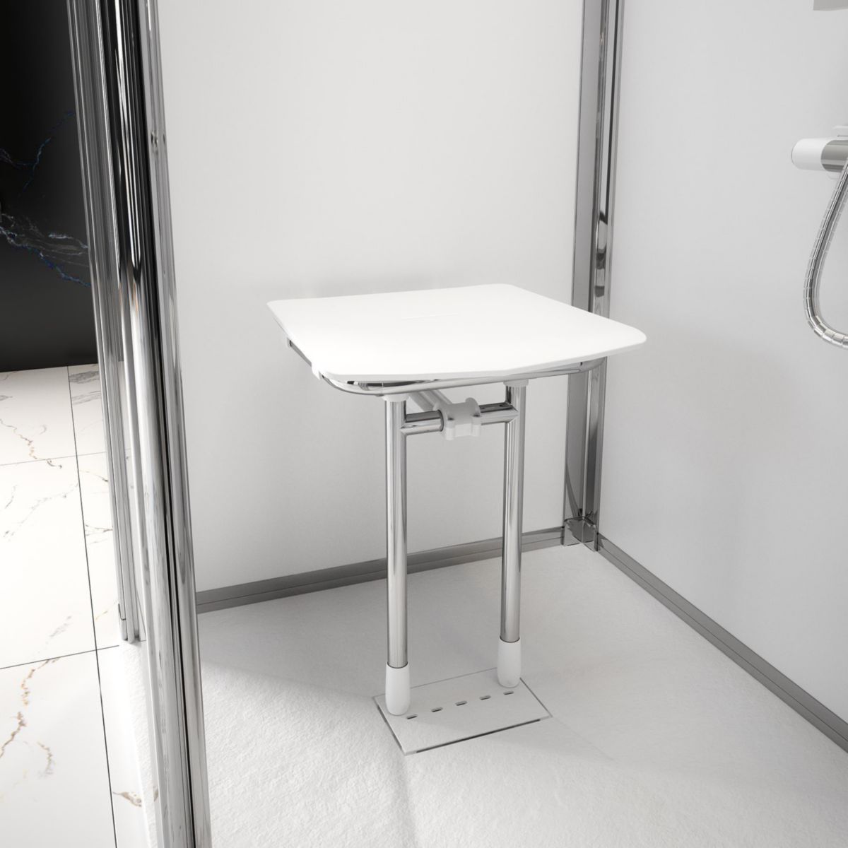 AKW INTERNATIONAL - Siège RUGAO blanc Réf. 02023WH-LS | Cedeo