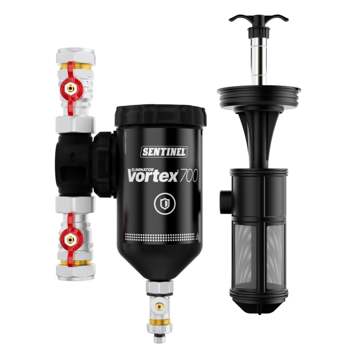 SENTINEL - SENTINEL FILTRE SPECIAL PAC VORTEX700 AVEC 2 VANNES 1''1/4 ...