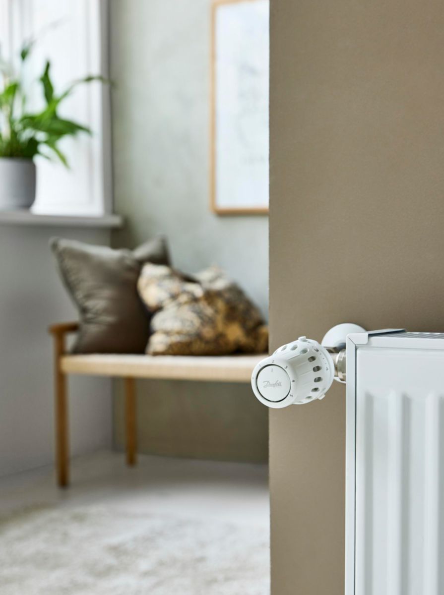 DANFOSS - Tête thermostatique React + RA-FN équerre inv. 15 +RLV-S ...