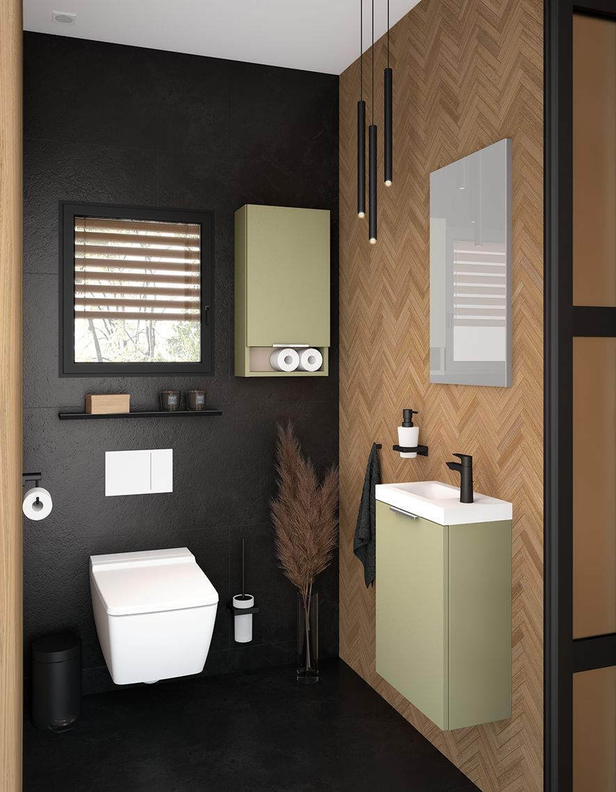 DELPHA - Plan moule lave mains blanc brillant L 40 P 22 réf. MUDO01 | Cedeo