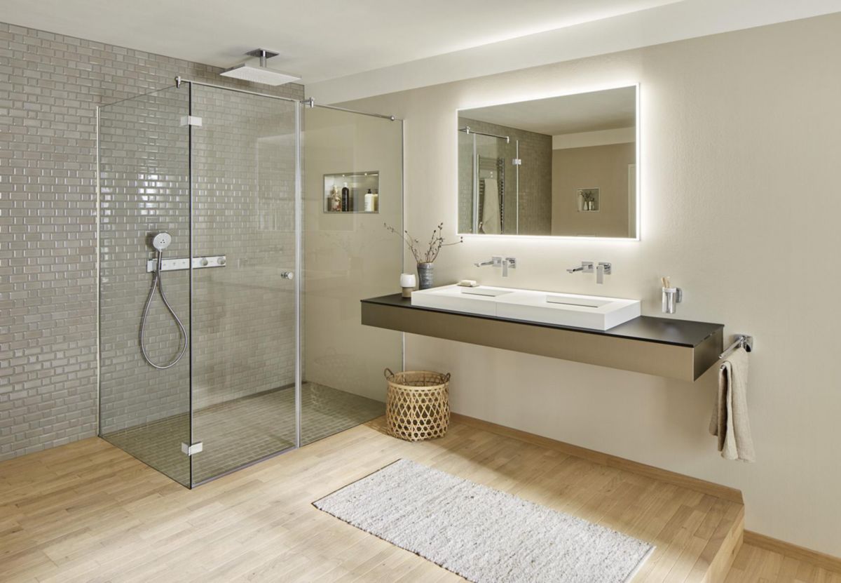 HANSGROHE - Module thermostatique HG RainSelect encastré avec 4 ...