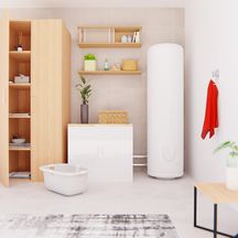 ARISTON - Chauffe-eau électrique Carré vertical mural QUADRIS 120 ...