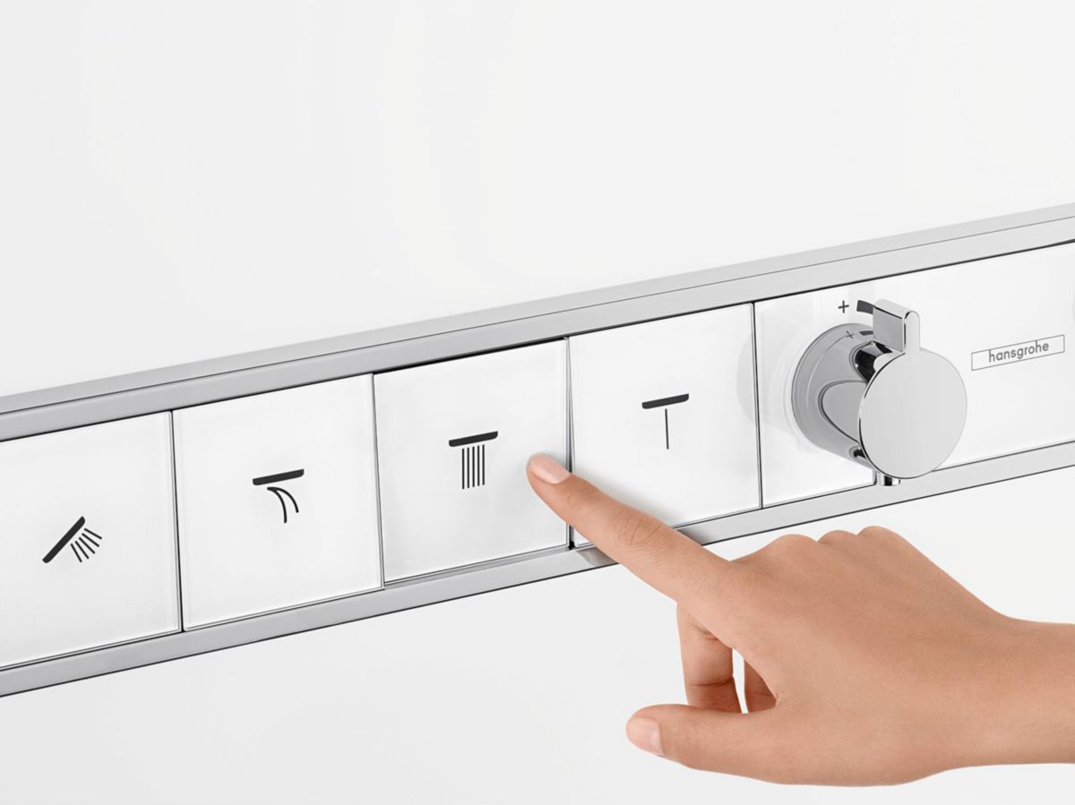 HANSGROHE - Module thermostatique HG RainSelect encastré avec 4 ...