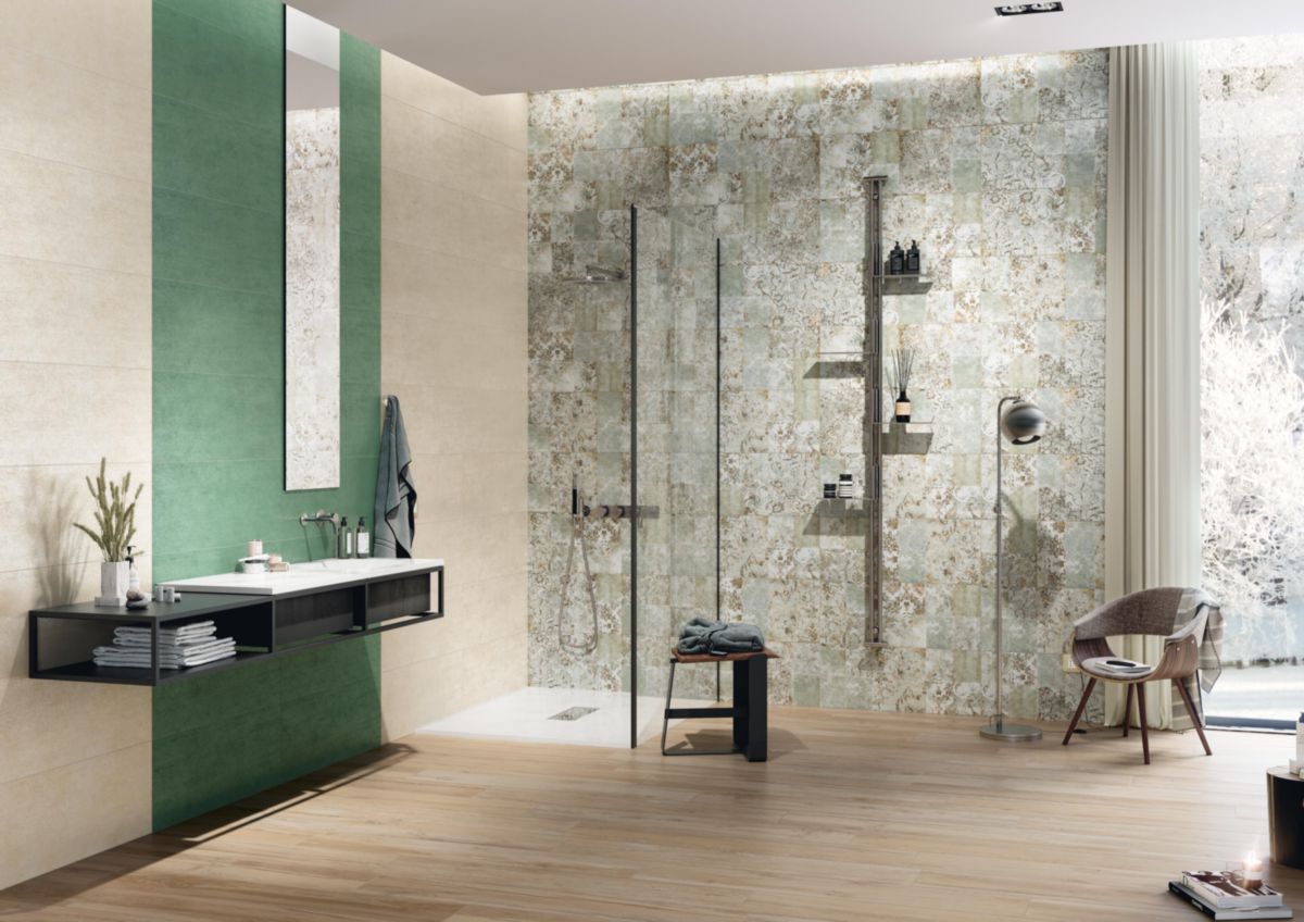 NAXOS - Faïence Naxos Timeless kilim décor 32 x 80,5 cm 0124620 | Cedeo