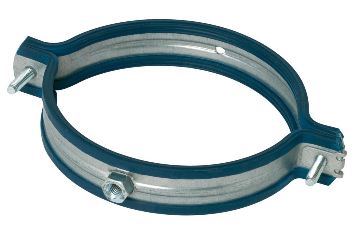 ALDES - Collier en acier galvanisé isolé - diamètre 200 mm - Livré avec ...