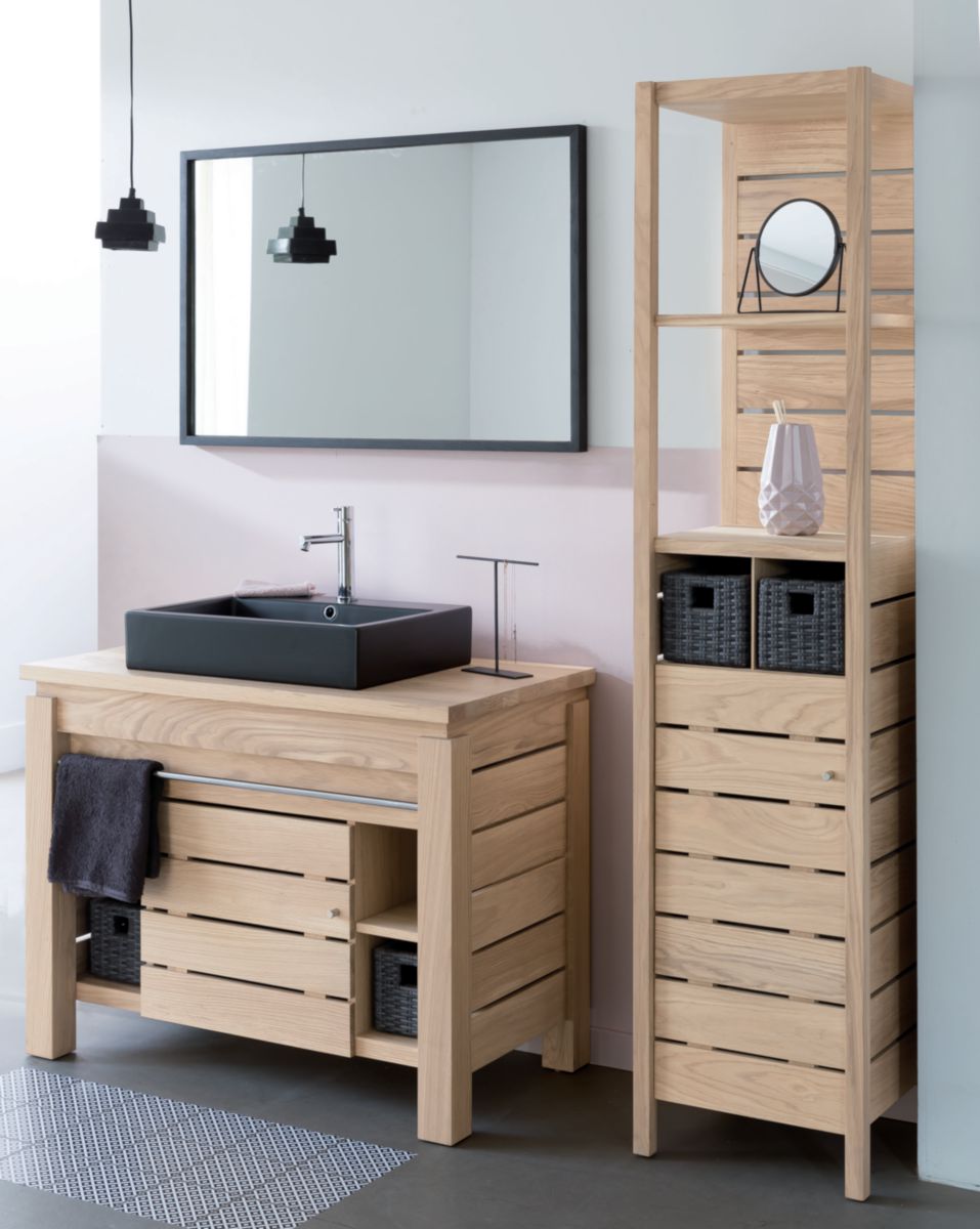 LINE ART - Vasque TANK noire mat Réf. 6.02.030 NM | Cedeo