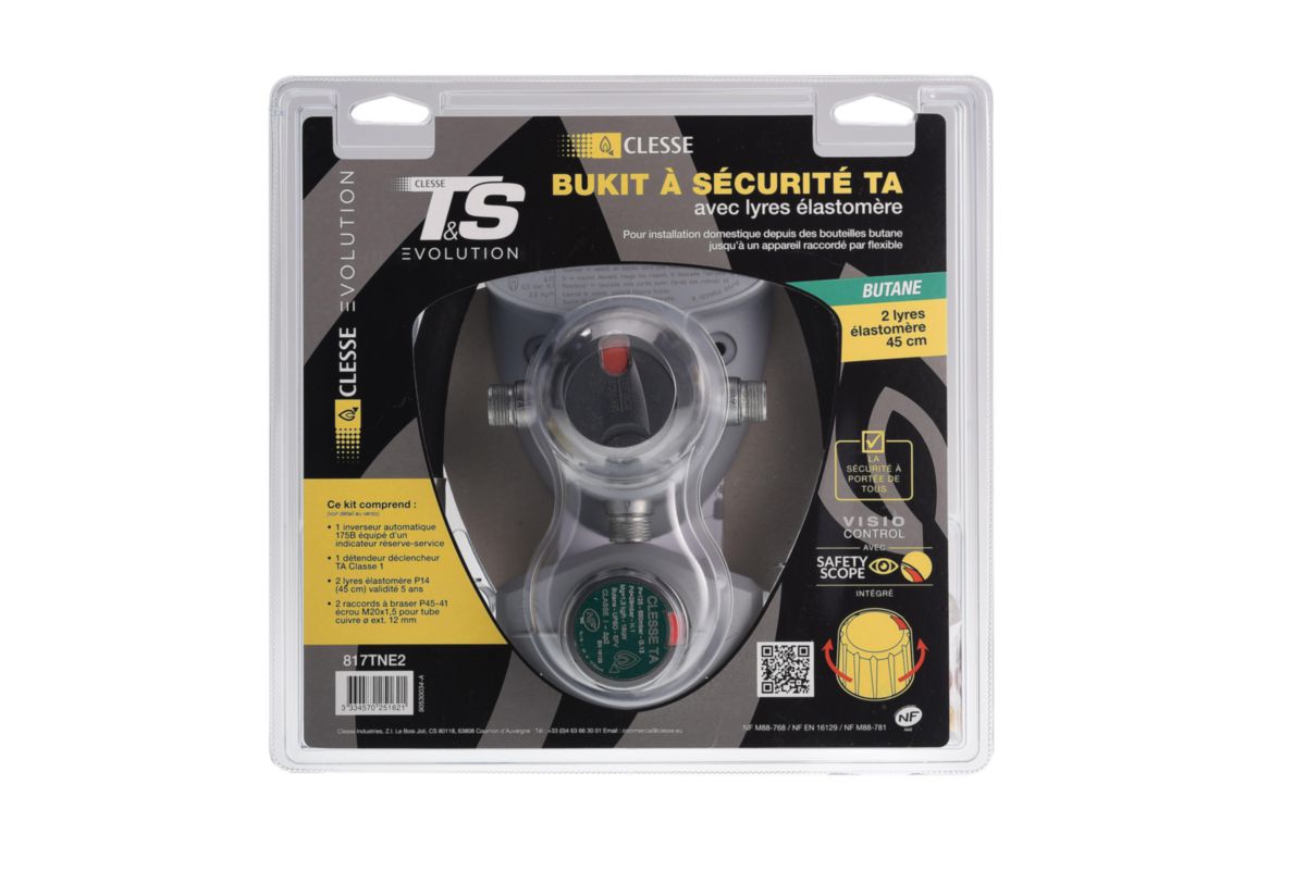 CLESSE - Bukit secu DET-TA P14 Réf. 817TNE2 | Cedeo